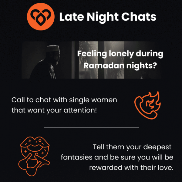 Offer: Late Night Chats - PPC - RevShare - Late Night Chats - exclusive offer with high ...